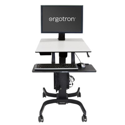 ERGOTRON WORKFIT-C SINGLE HD SIT STAND WORKSTATION