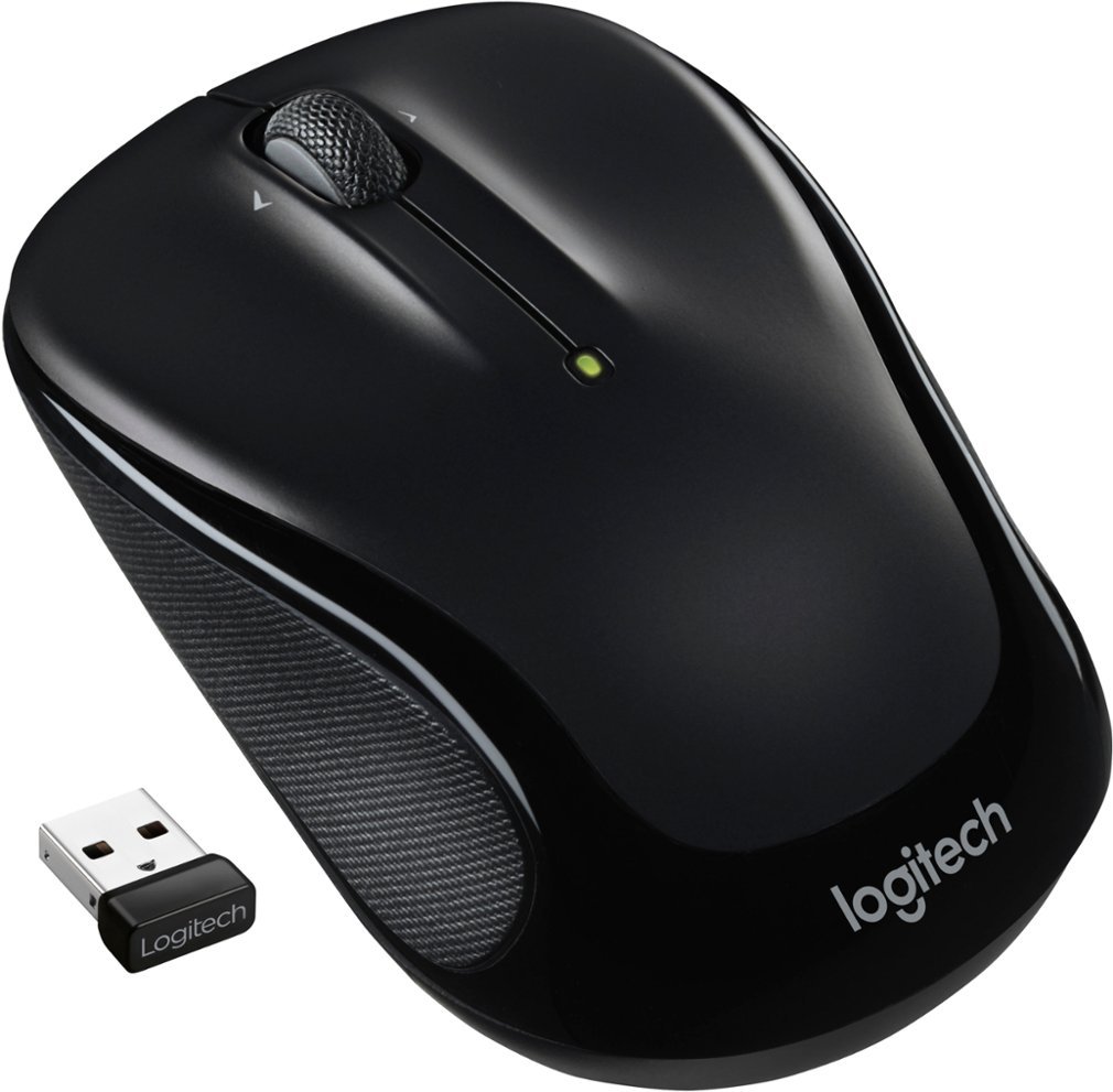 LOGITECH M325S WIRELESS MOUSE BLK